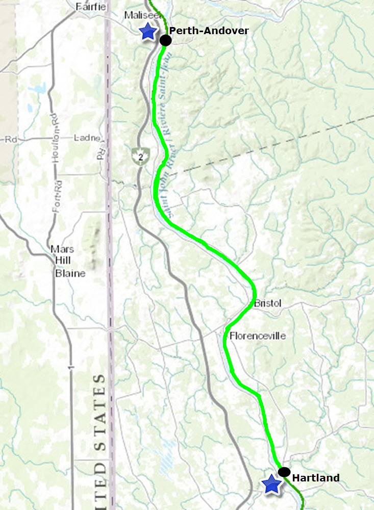 Ride the Trail - Itinerary Maps
