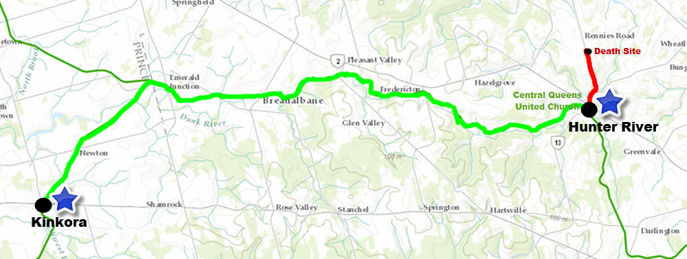Ride the Trail - Itinerary Maps